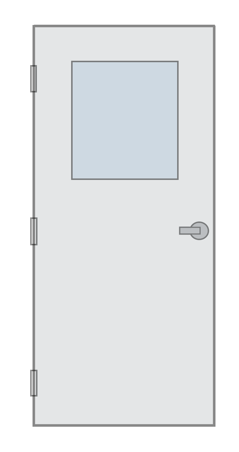 Commercial Metal Doors with Glass - Felix Thomson